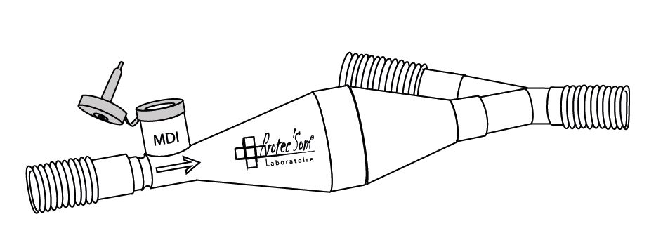 Chambre d'inhalation CombiHaler solo - Déposition Pulmonaire des ...